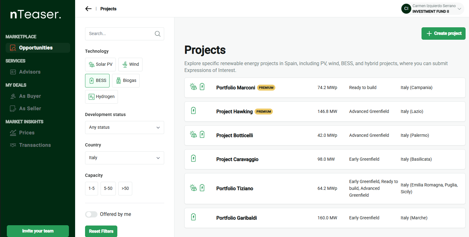nTeaser: crescente interesse per co-locazioni solari-BESS da parte dei ...